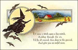 Nothing But Limericks: If I Were A Witch Upon A Big Switch - Halloween ...