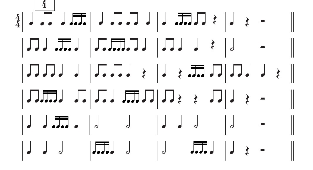 Música en Secundaria: Practicar ritmos