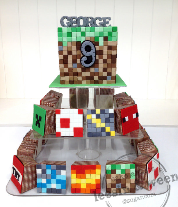 Penang Wedding Cakes By Leesin Minecraft Cake penang-wedding-cakes-by-leesin-minecraft-cake