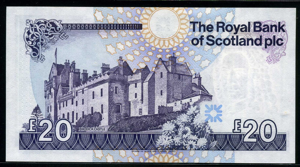 The Royal Bank Of Scotland Banknotes 20 Pounds Note Lord Ilay the-royal-bank-of-scotland-banknotes-20-pounds-note-lord-ilay