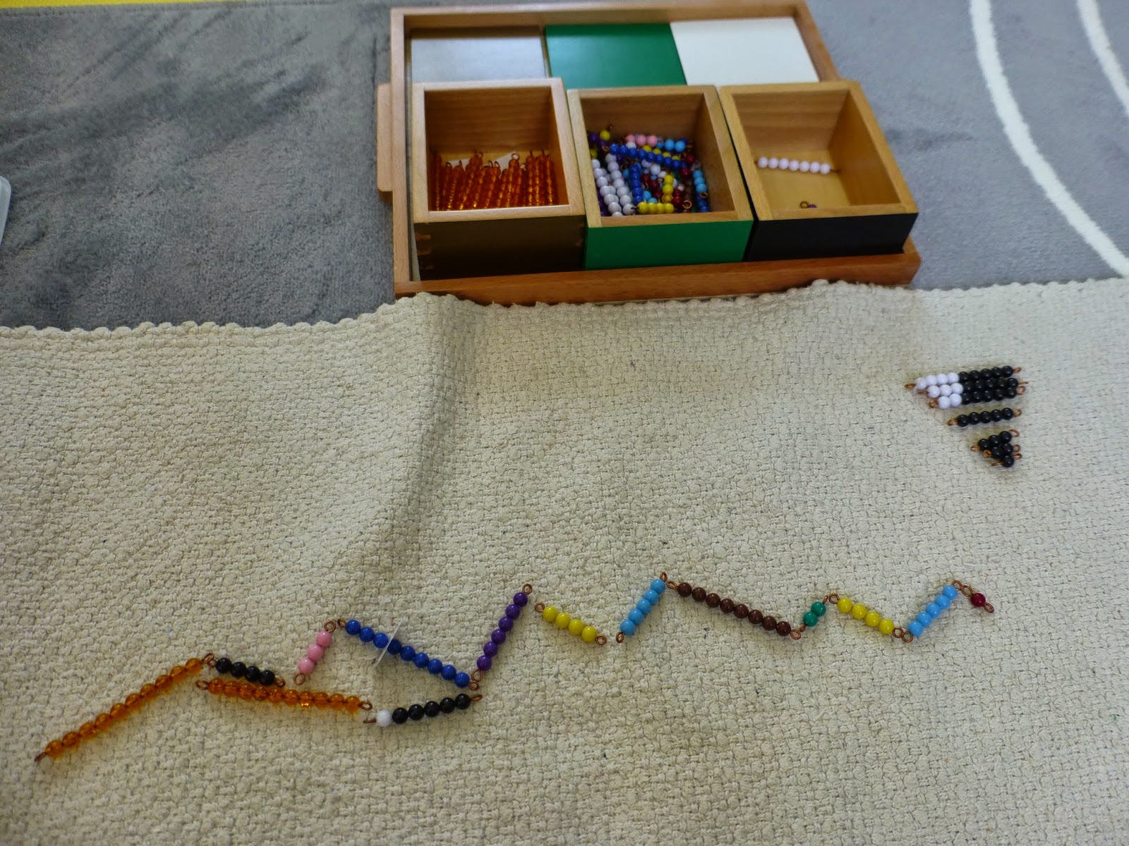 Family FECS: Montessori Activity: Addition Snake Game