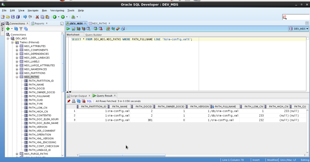 Oracle Stack: Exporting Metadata from MDS and Importing Metadata into MDS Oracle Stack: Exporting Metadata from MDS and Importing Metadata into MDS