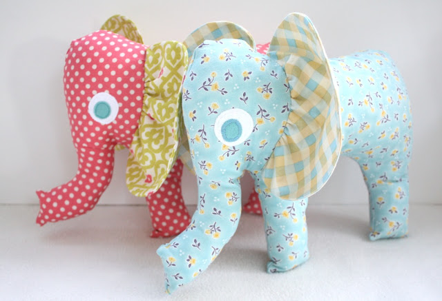 Elefante patchwork tutorial - Imagui
