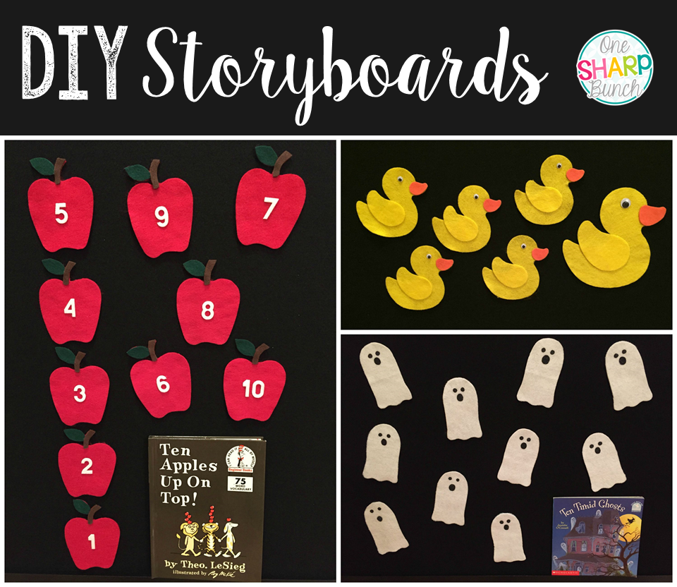 DIY Felt Board & Storyboards - One Sharp Bunch