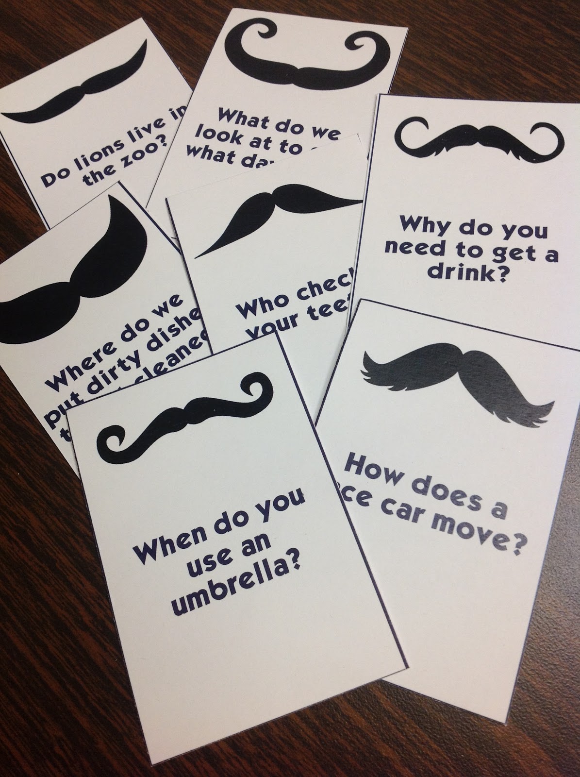 Sublime Speech: I "Mustache" You a Question: An Answering and ...