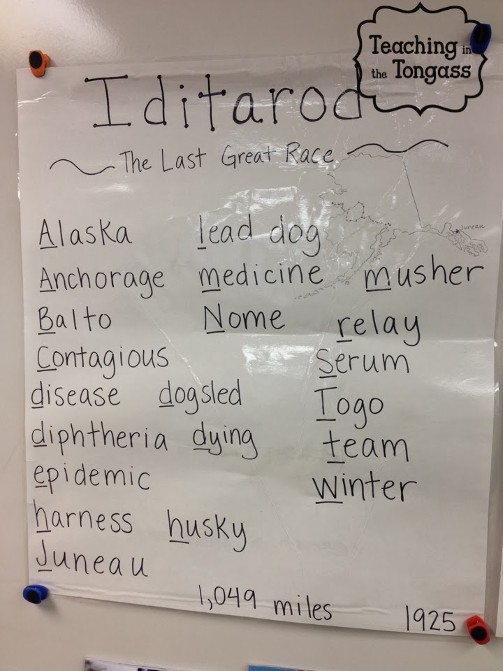 Teaching Blog Round Up: Iditarod...Alaskan teacher style!