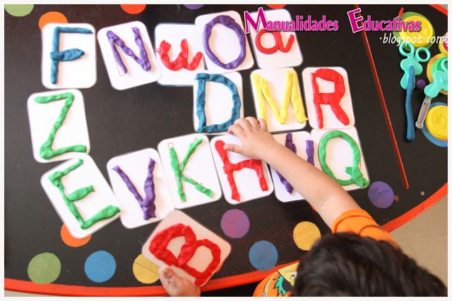 Letras de plastIlina – Plantilla Imprimible Gratis – Creciendo Con ...