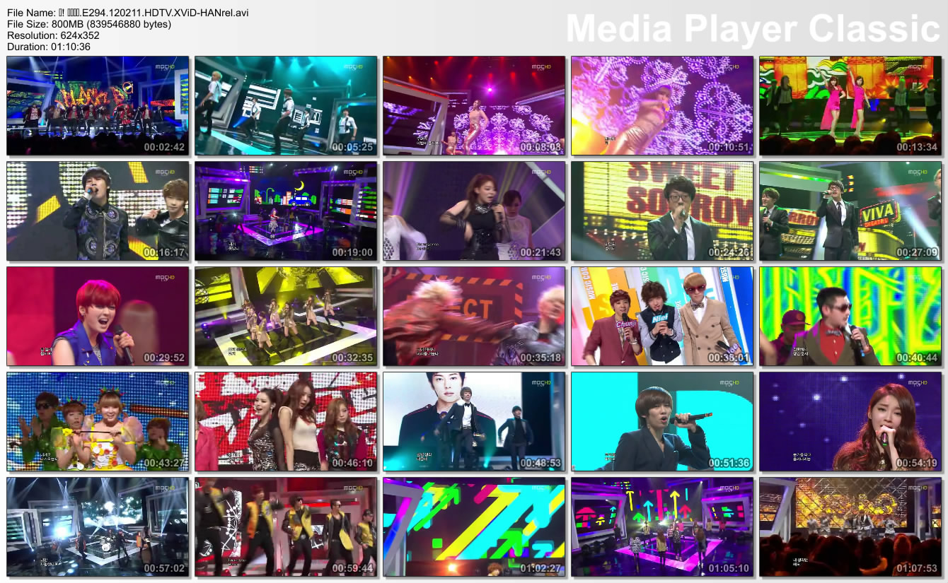 MUSIC SHOW Music Core 120211 Ep 294 music-show-music-core-120211-ep-294