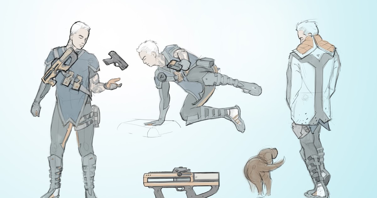 David Heidhoff Concept Art Blog: Visual Storytelling Main Character