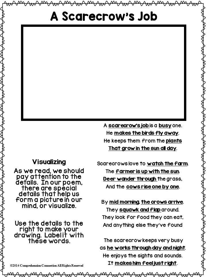 Using Text Details in Poetry to Visualize | Classroom Tested Resources