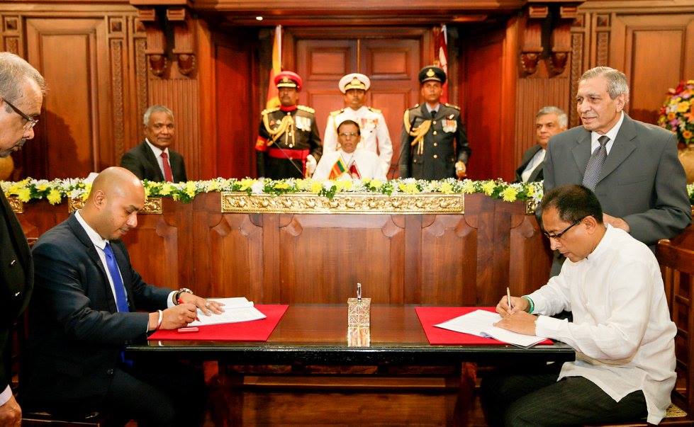 The United National Party and the Sri Lanka Freedom Party enters and ... The United National Party and the Sri Lanka Freedom Party enters and ...