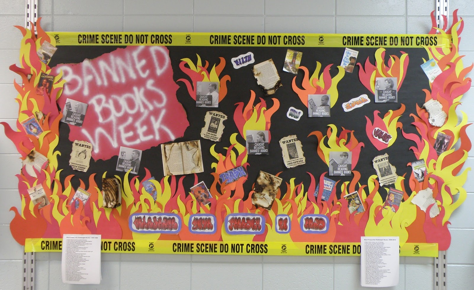 Library Displays Banned Books Week library-displays-banned-books-week