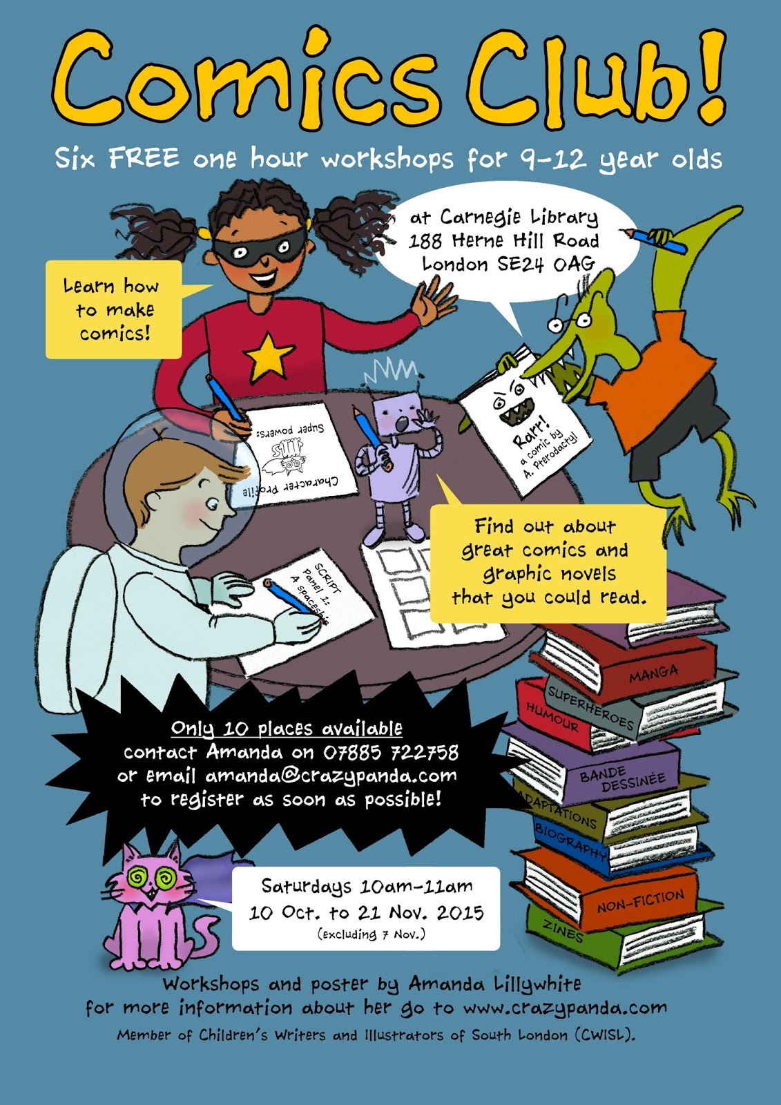 Amanda Lillywhite Comics Club For 9 12 Year Olds At Carnegie Library amanda-lillywhite-comics-club-for-9-12-year-olds-at-carnegie-library