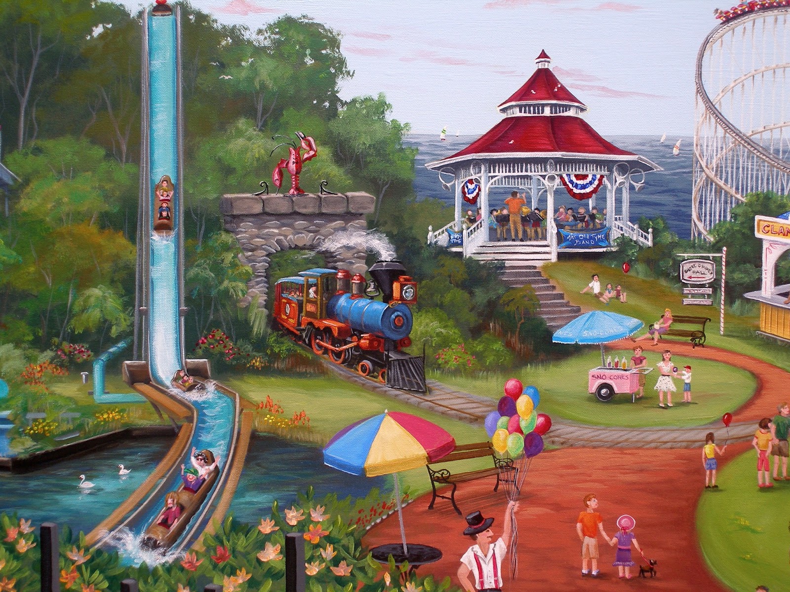The Latest Work by Christine McIntyre-Hannon: Amusement Park Commission ...