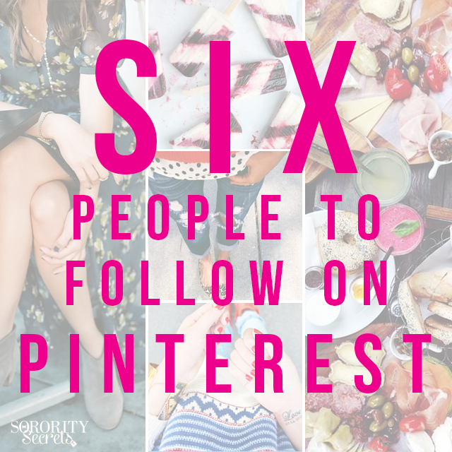 The Sorority Secrets: Our 6 Favorite Pinterest Accounts to Follow! The Sorority Secrets: Our 6 Favorite Pinterest Accounts to Follow!