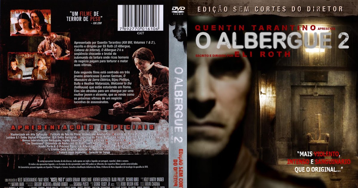 Capas Filmes Terror: O Albergue 2