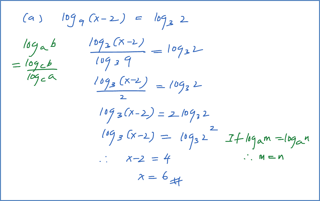 Logarithms Equation Example 4 SPM Additional Mathematics logarithms-equation-example-4-spm-additional-mathematics