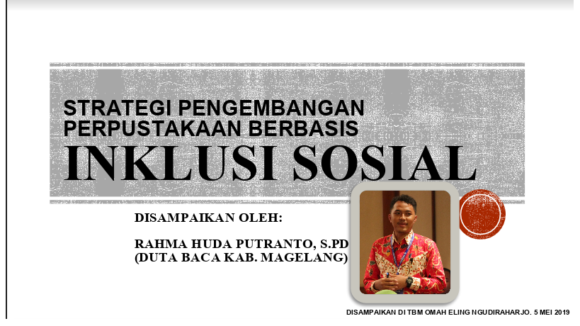 Strategi Pengembangan Perpustakaan Berbasis Inklusi Sosial