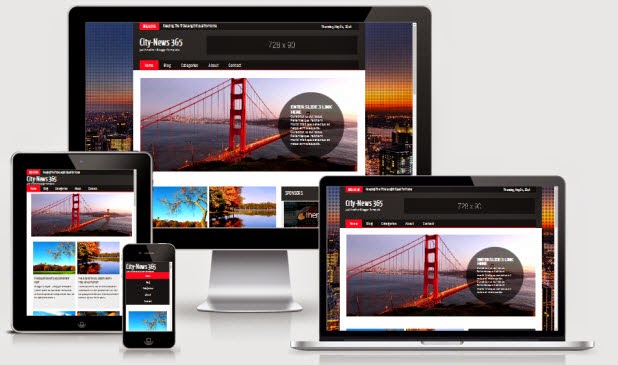 CityNews Responsive Blogger Template | Nulled Clone Script