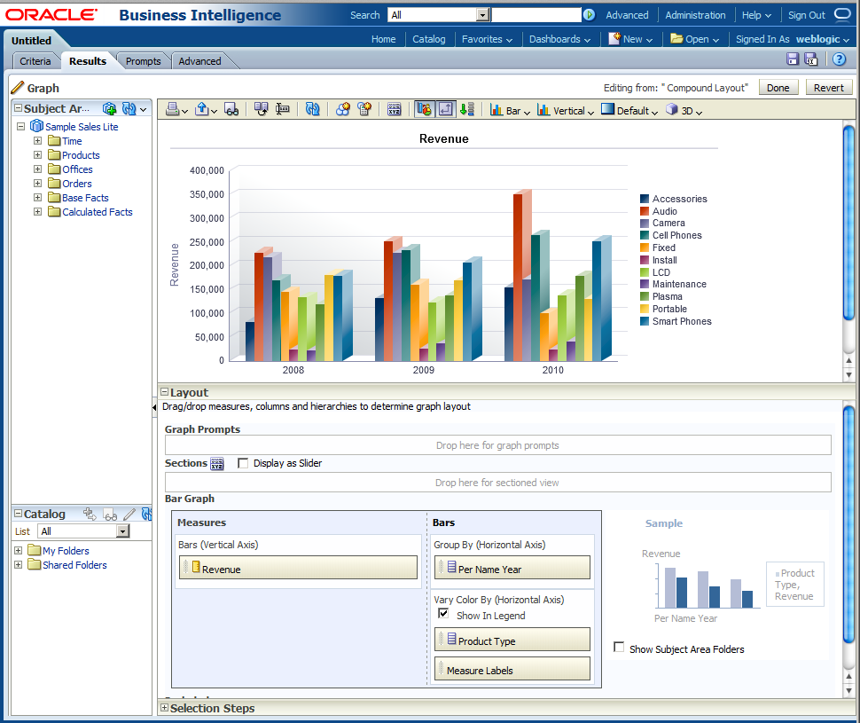 OBIEE2go: OBIEE 11g6: Creating Effective Bar Graphs OBIEE2go: OBIEE 11g6: Creating Effective Bar Graphs