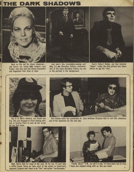 Shadows on the Wall: An Online Dark Shadows Fanzine: Dark Shadows: Behind the Scenes (1968)