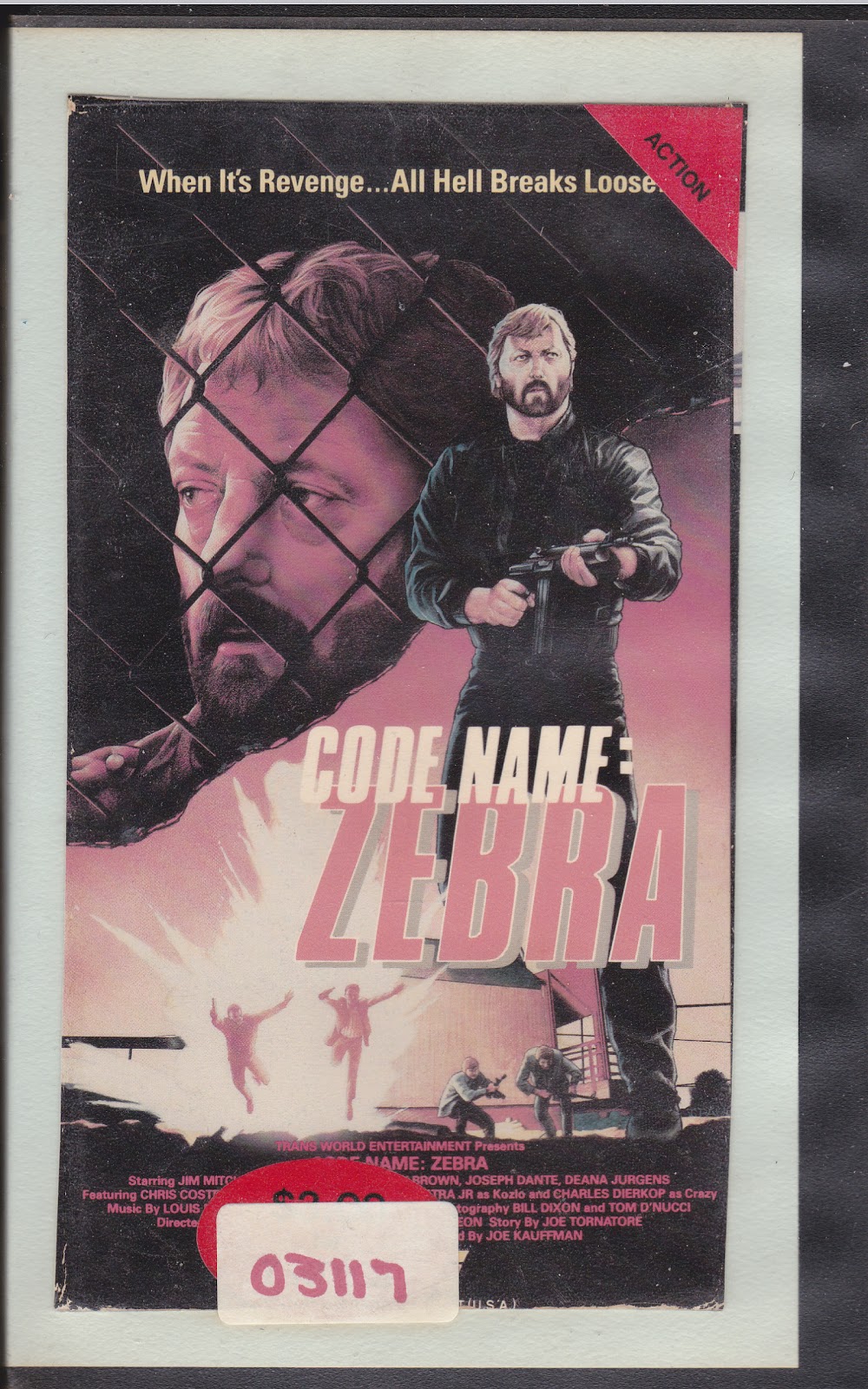 Comeuppance Reviews: Code Name: Zebra (1987)
