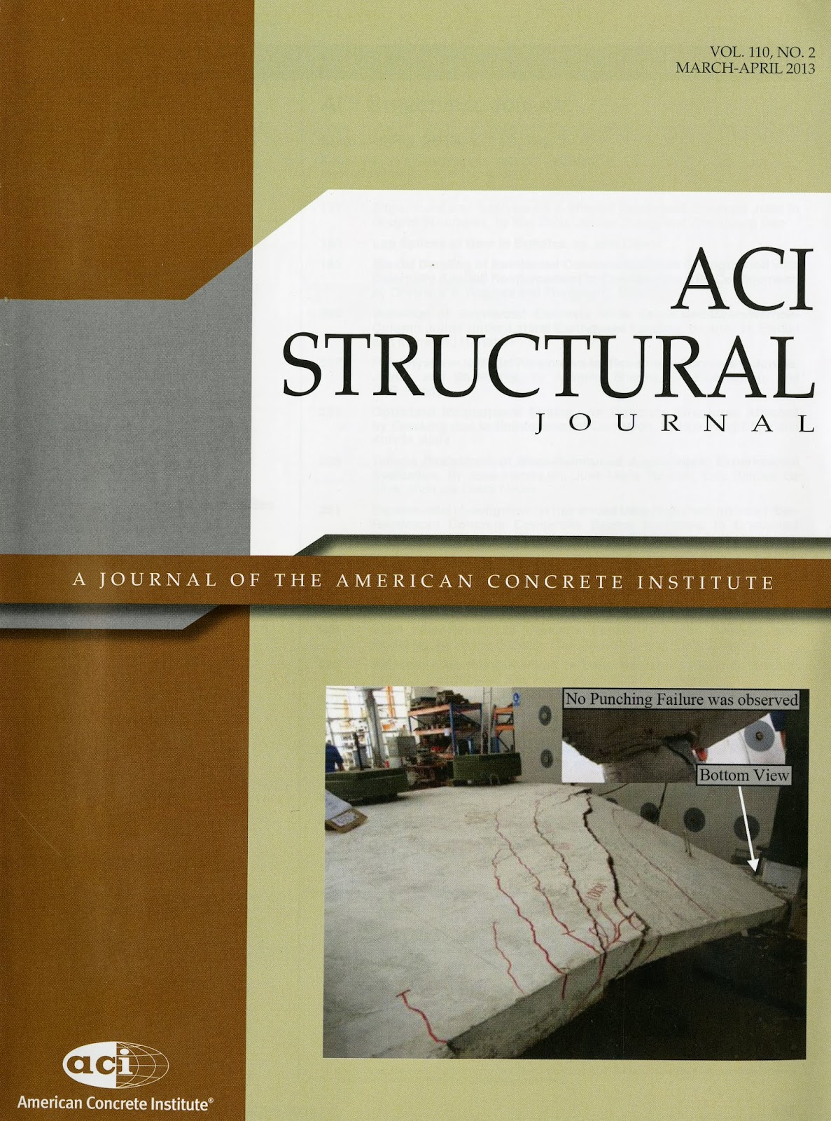 Revistas: ACI Structural Journal