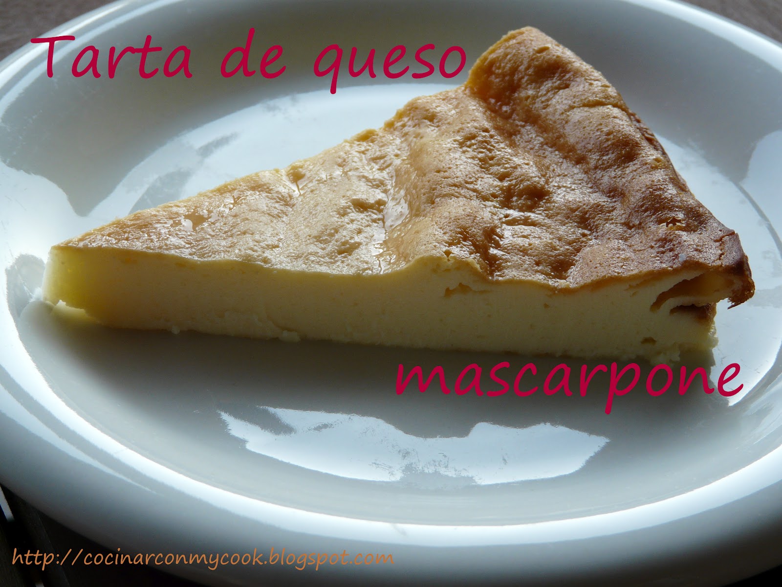 Cocinar con MyCook: TARTA DE QUESO MASCARPONE