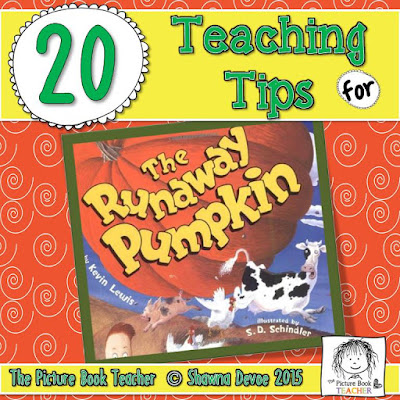 The Runaway Pumpkin by Kevin Lewis - Teaching Ideas | The Picture Book ...