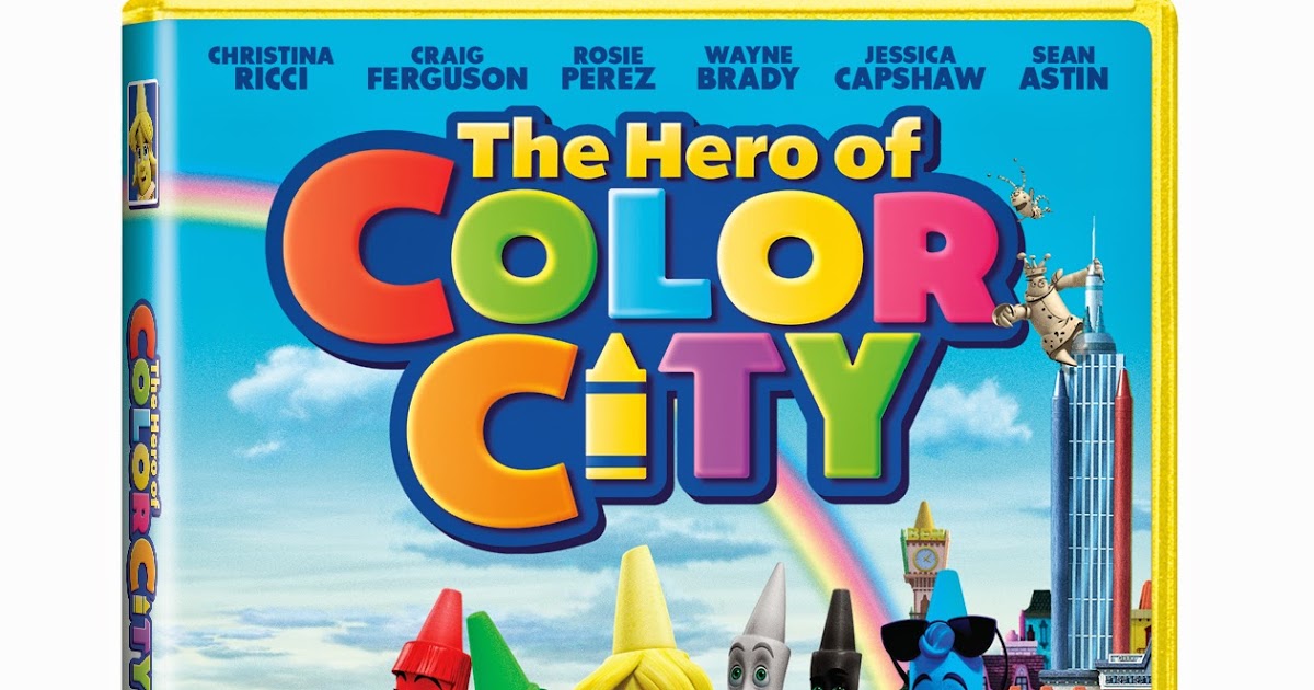 National Crayon Day Celebration: The Hero of Color City DVD #Giveaway ...