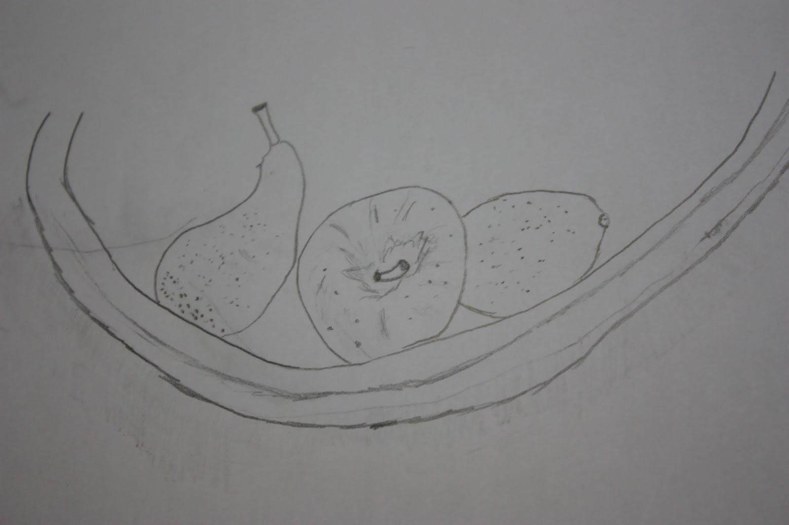 The Kids Art Studio: Observational drawing- The fruit Bowl