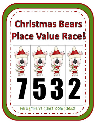 Place Value Practice Based on Common Core For Christmas! - Fern Smith's ...