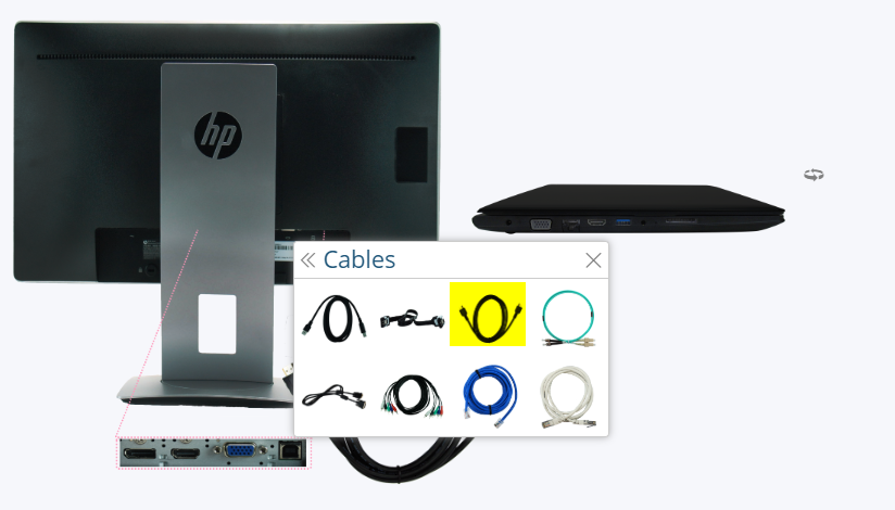 CS: Lab 6-8: Testing Mode: Identify Video Ports and Connectors CS: Lab 6-8: Testing Mode: Identify Video Ports and Connectors