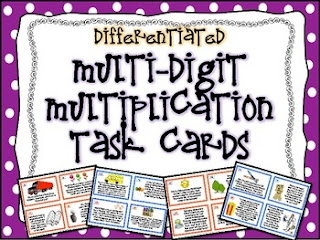 Task Card Corner: Math Task Cards