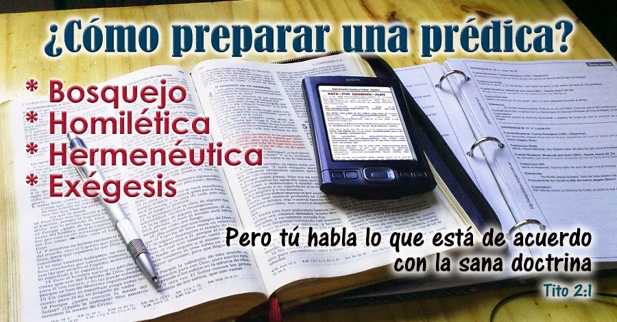 [WORK] Como Preparar Un Mensaje Biblico Para Predicar