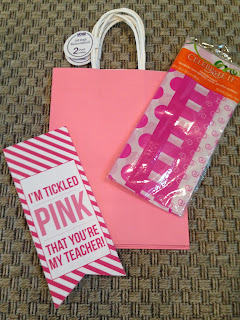 Teacher Gift: I'm Tickled Pink that You're My Teacher | TheHappyTeacher