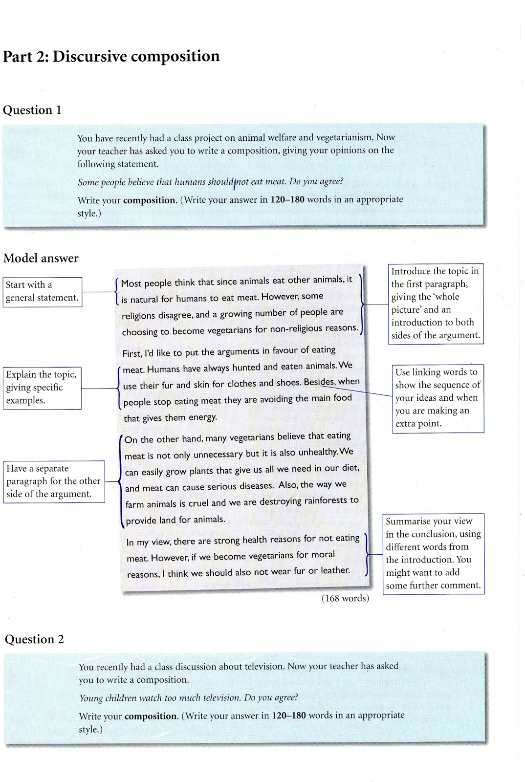 Writing Part 2 Discursive Composition English Examinations writing-part-2-discursive-composition-english-examinations
