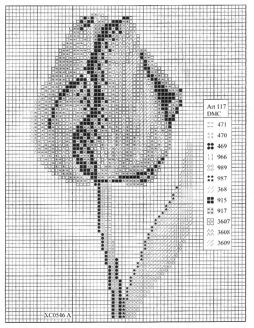Cross Stitch Mania Pink Tulip Cross Stitch Chart Free cross-stitch-mania-pink-tulip-cross-stitch-chart-free
