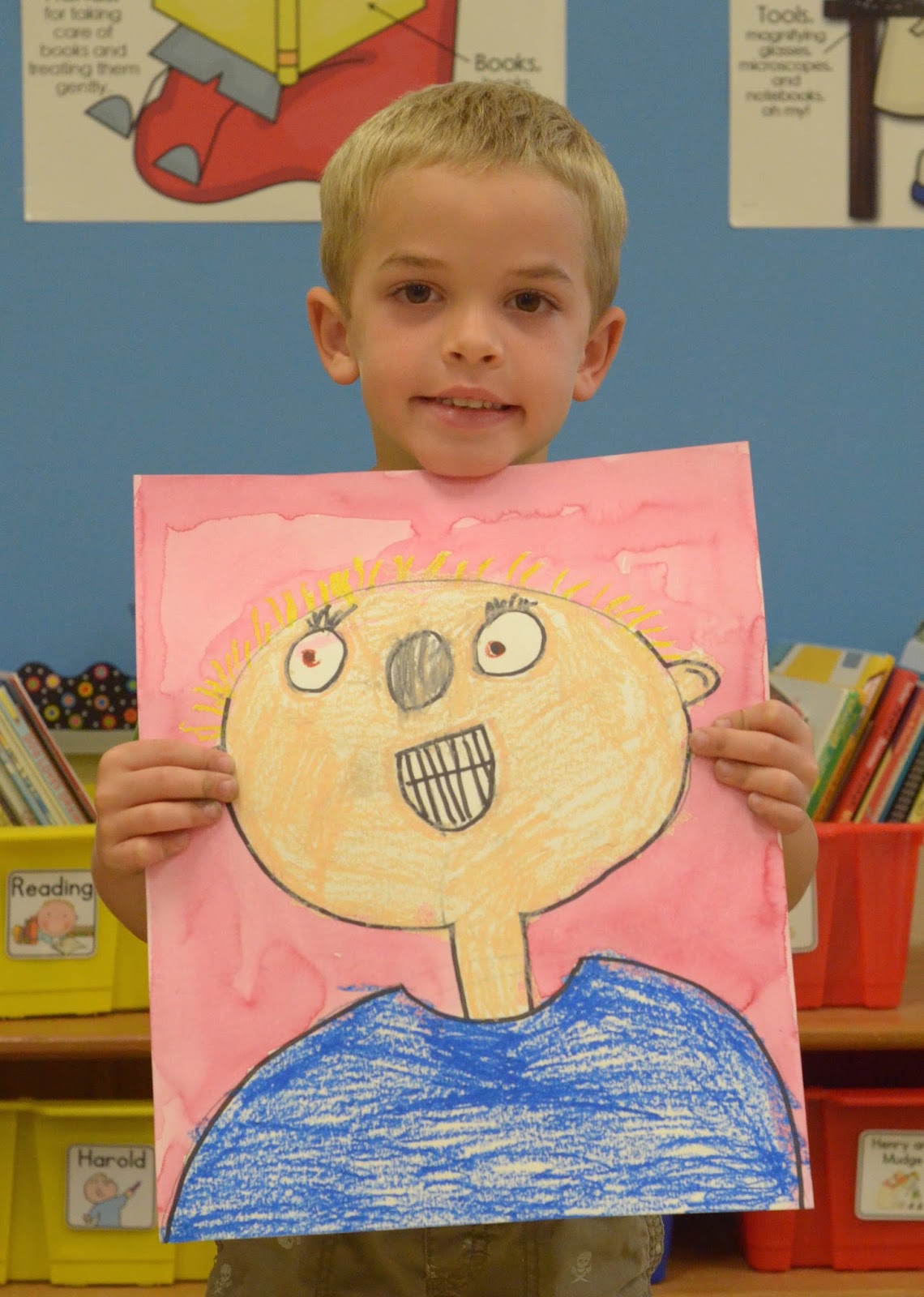 A Place Called Kindergarten: our self-portraits...