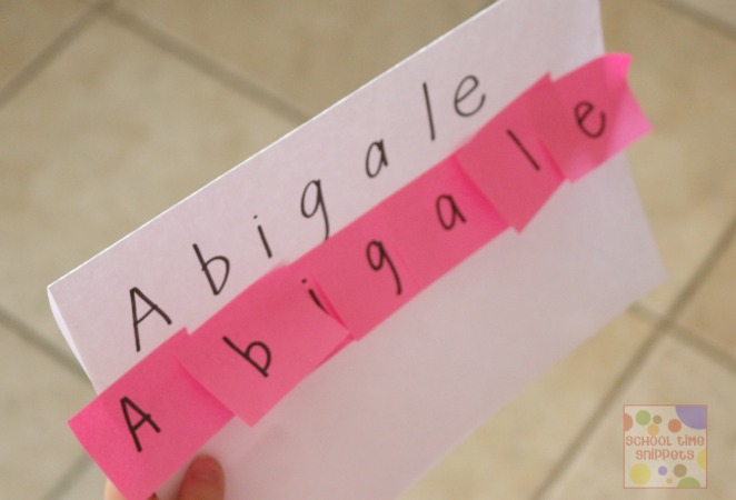 Going On A Name Hunt Preschool Game School Time Snippets going-on-a-name-hunt-preschool-game-school-time-snippets