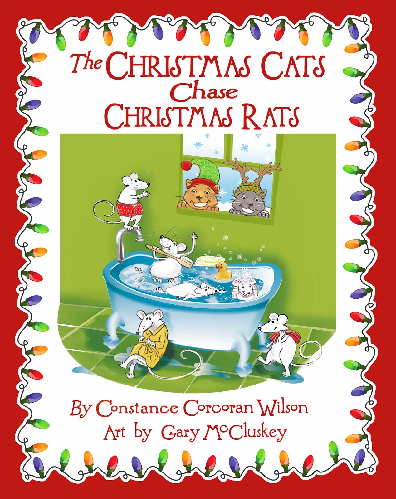 Children's Book Review: The Christmas Cats Chase Christmas Rats By ...