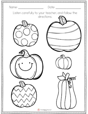 Pumpkin Palooza: NO PREP printables for Fall & Halloween | TheHappyTeacher