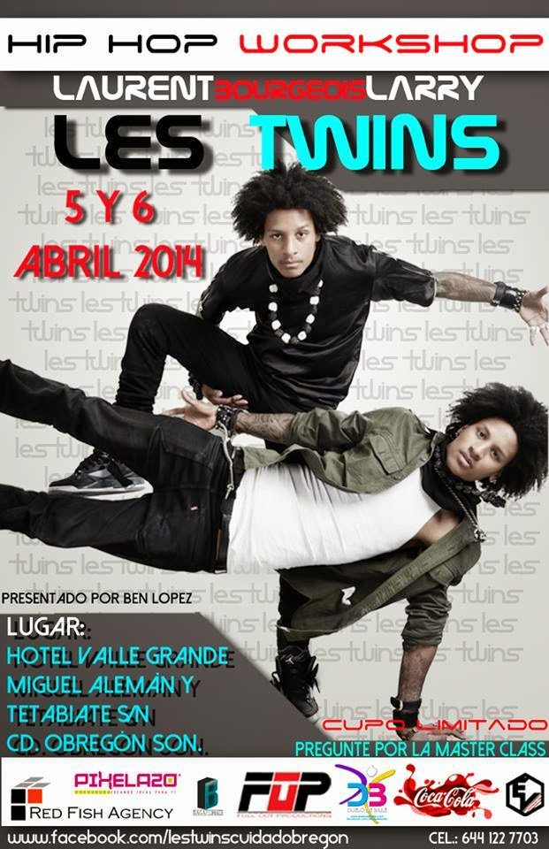 Dan-Son: LES TWINS por 1a vez en México. Cd.Obregón, Sonora. Dan-Son: LES TWINS por 1a vez en México. Cd.Obregón, Sonora.
