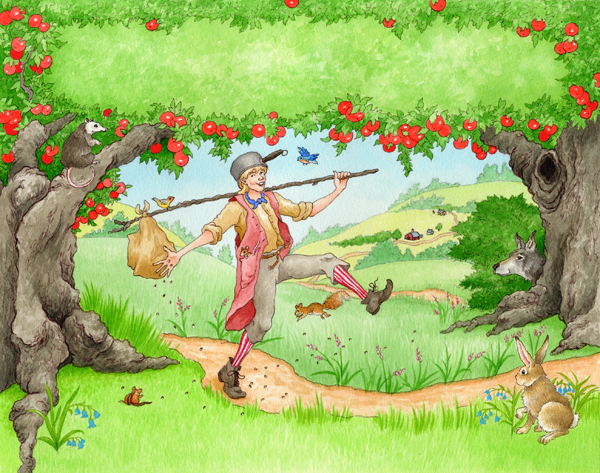 Tea with Mrs. Nesbitt: Johnny Appleseed Day