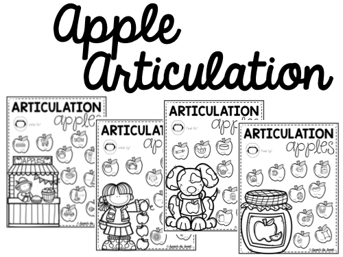 Apple Articulation Giveaway! - Speech is Sweet