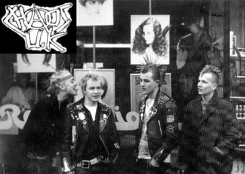 hardcore punk: CHAOS UK - demo 1981