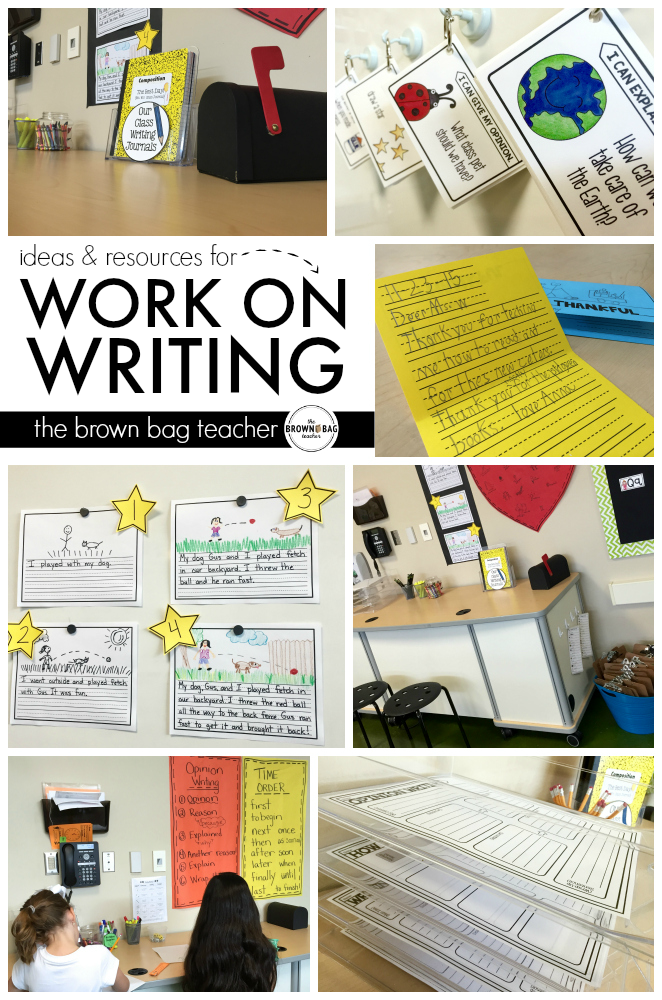 Work on Writing Ideas