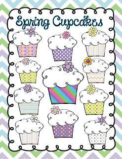Growing Little Minds: Spring Cupcakes!