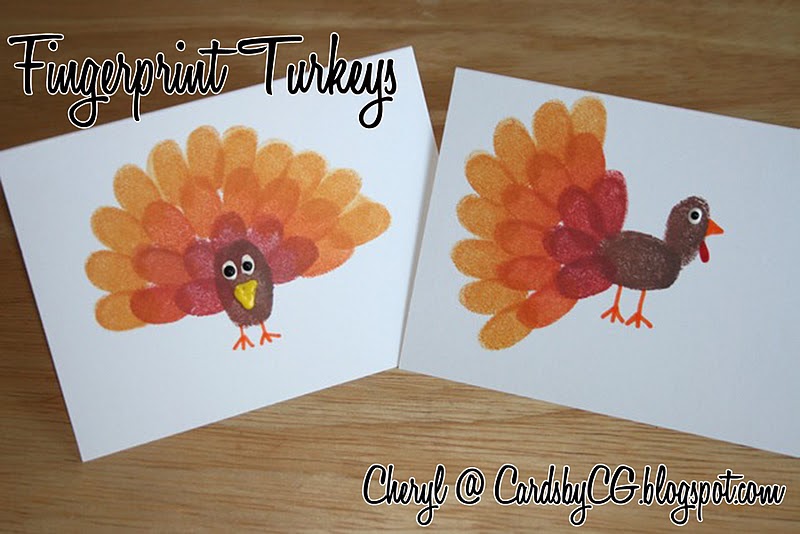 Cards By CG Happy Thanksgiving With Fingerprint Turkeys cards-by-cg-happy-thanksgiving-with-fingerprint-turkeys