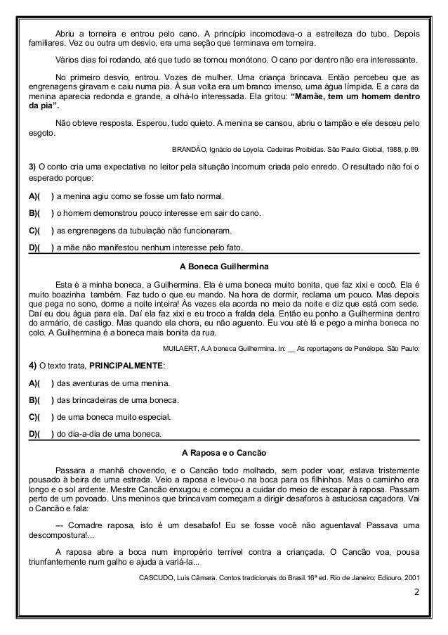 Rosearts- Atividades para imprimir: Simulado Saresp com descritores e gabarito